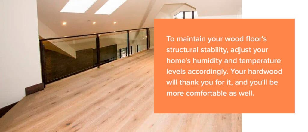 Temperature for Wood Flooring Maintenance | Creative Floors